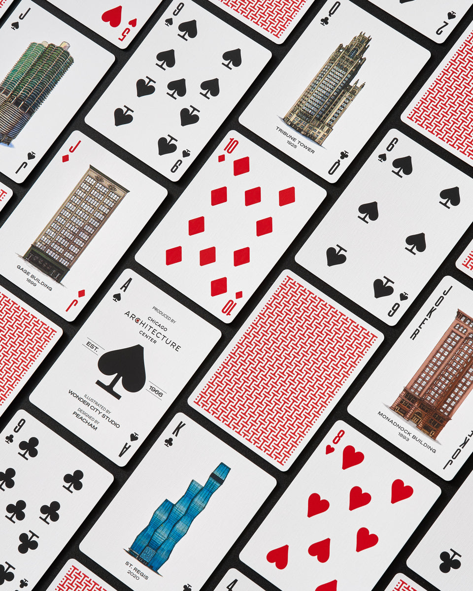 Chicago Skyscraper Playing Cards – Wonder City Studio